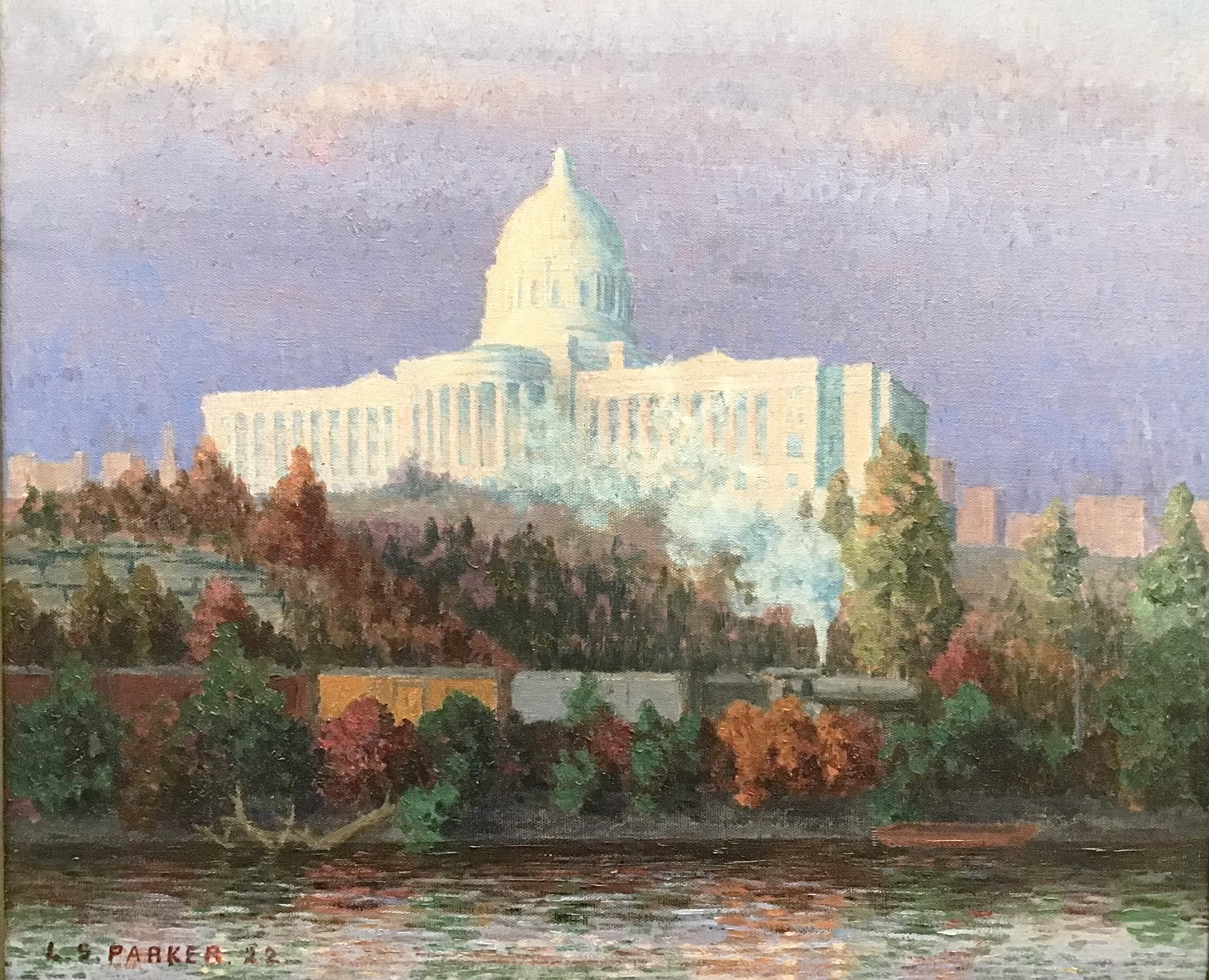 Capitol Building Painting